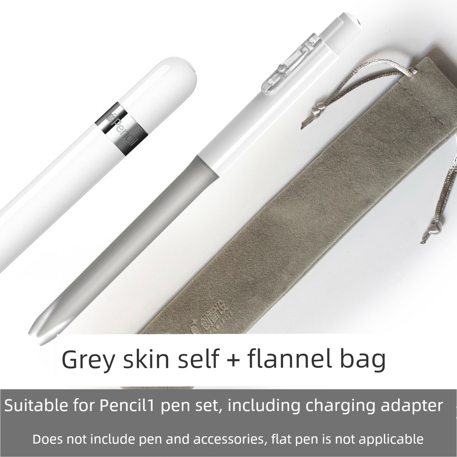 Подходит для чехла для Apple Pencil Pro, защитного чехла для Pencil 2, хранения наконечников пера 1-го поколения,