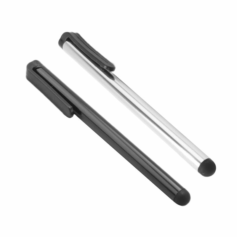 (RRIIMMB))2 универсальных стилуса совместим с /Itouch//устройств сенсорным экраном 2 пера, 1 серебристый черный