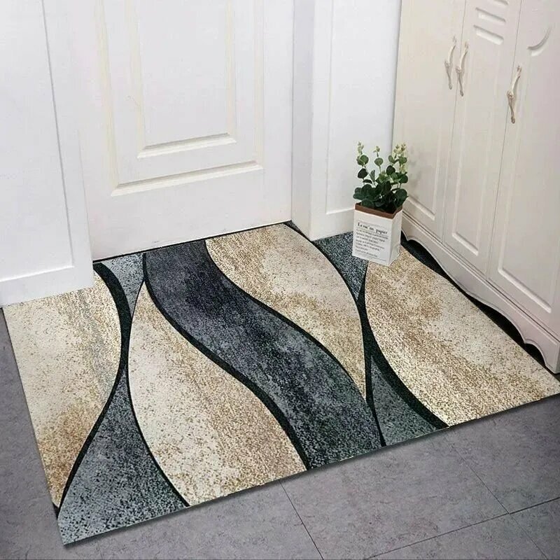 Коврик 60x90 смлитная минималистичная коврик для входа — антигрязь, для дома и улицы