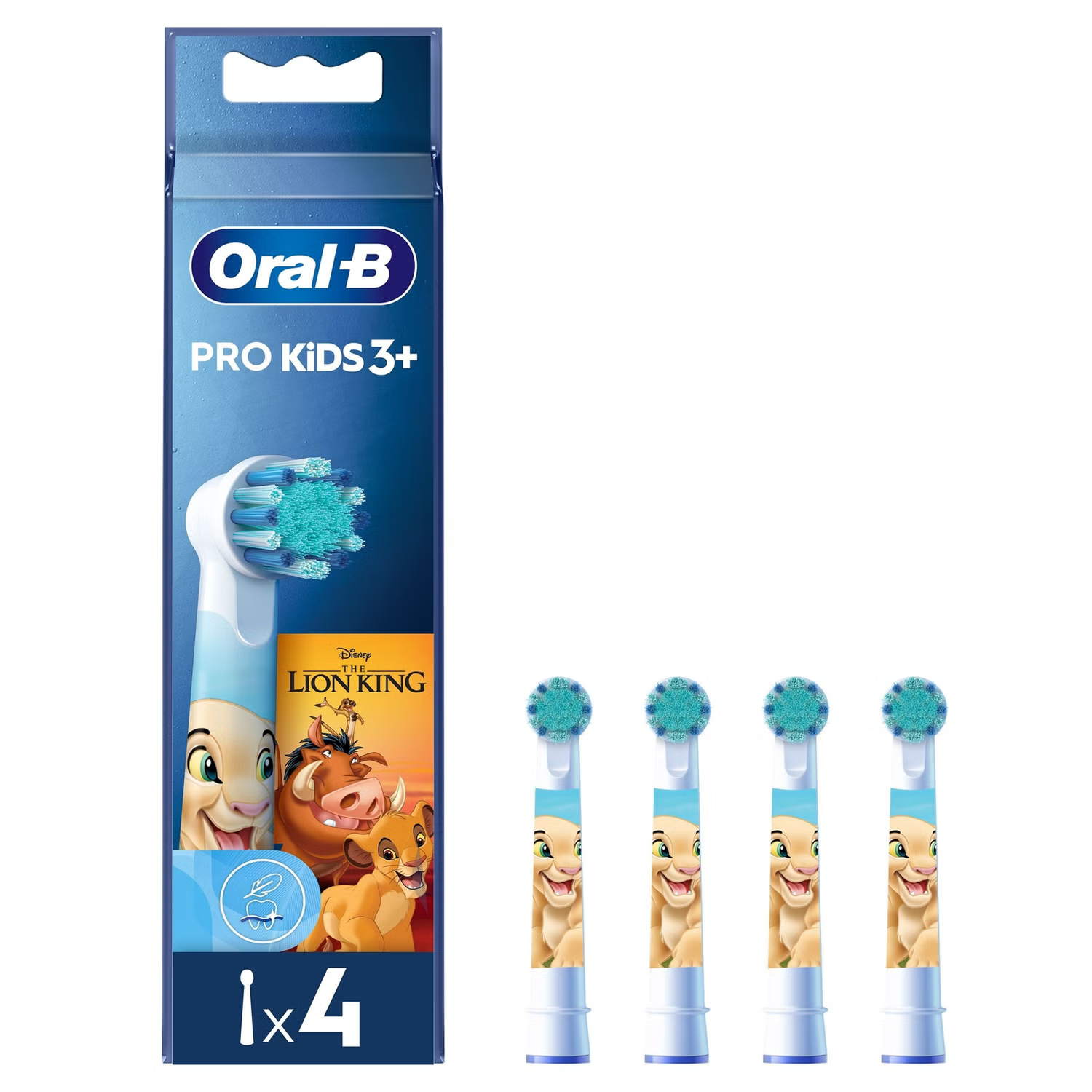 Насадки для детей Oral-B Stages Kids Lion King Король Лев, 4 шт