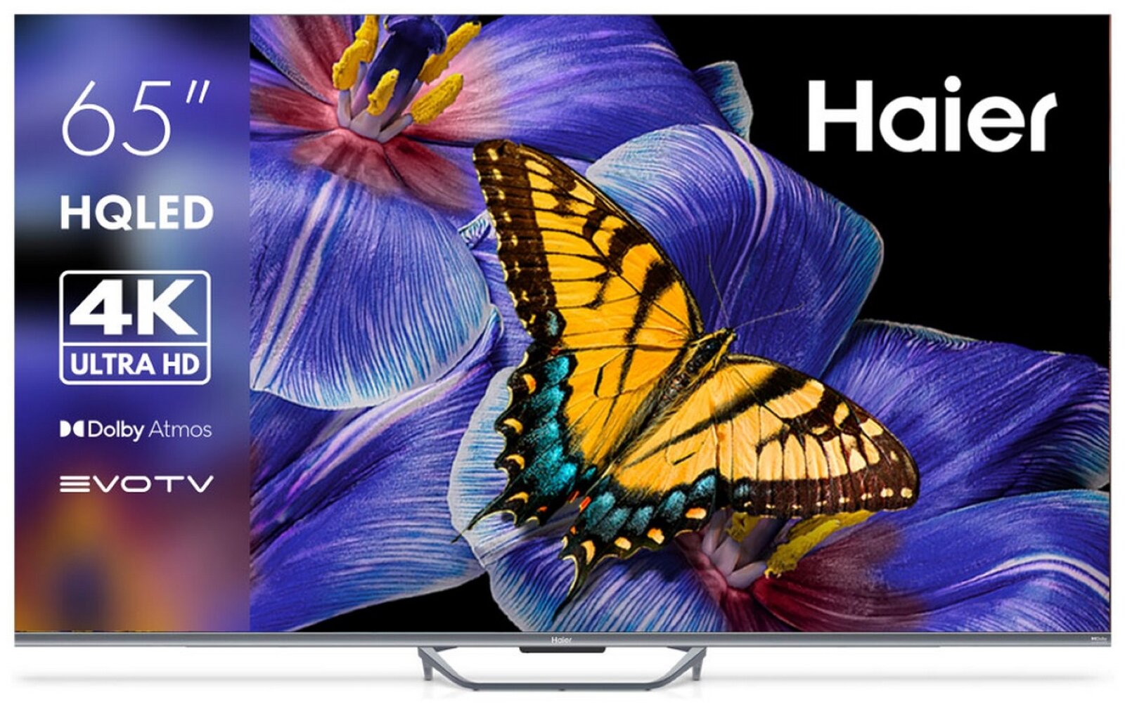 Телевизор Haier 65 Smart TV S4, 40Вт, Android TV, голосовое управление