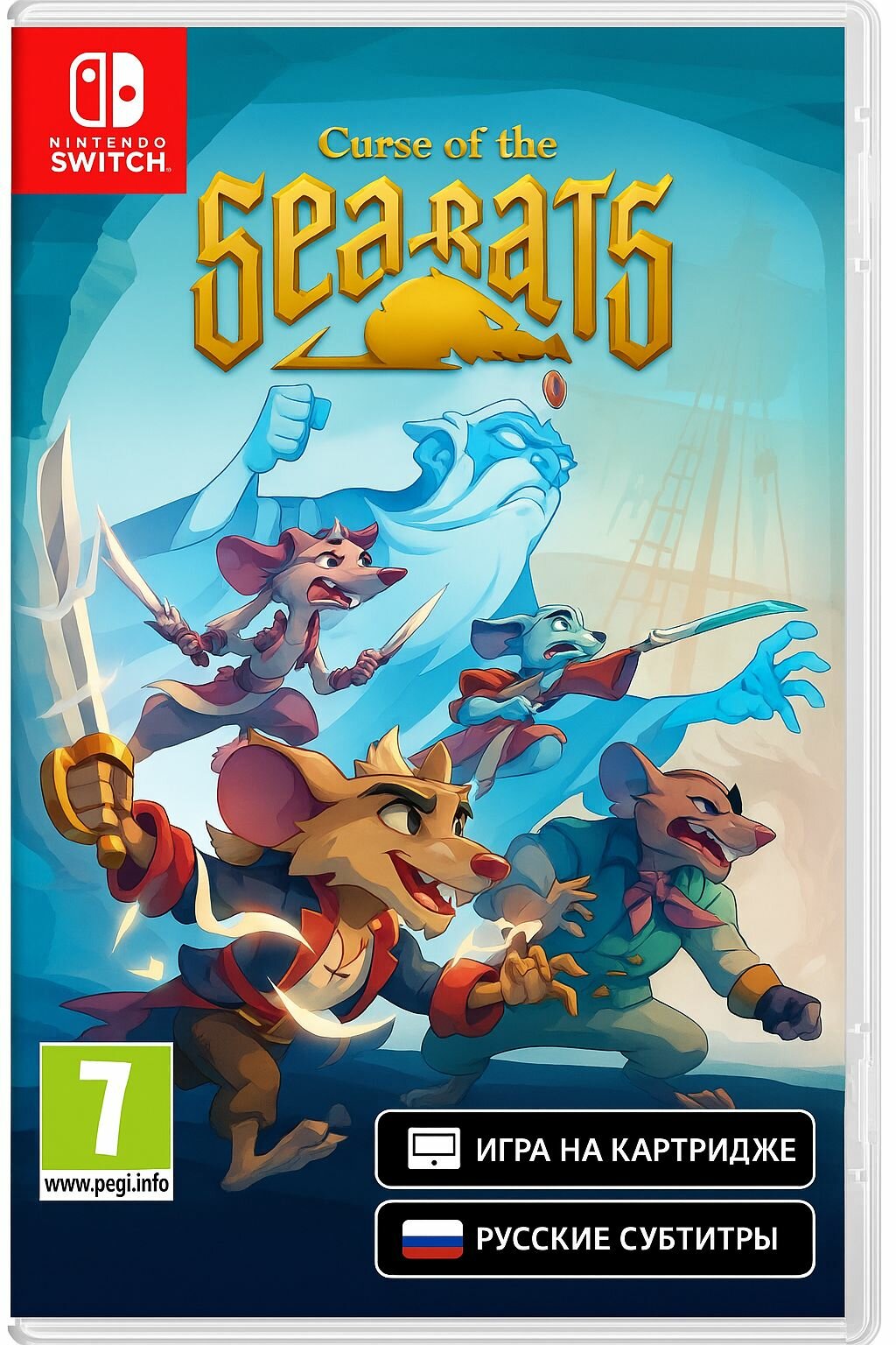 Игра Curse of the Sea Rats (Nintendo Switch, Русские субтитры)