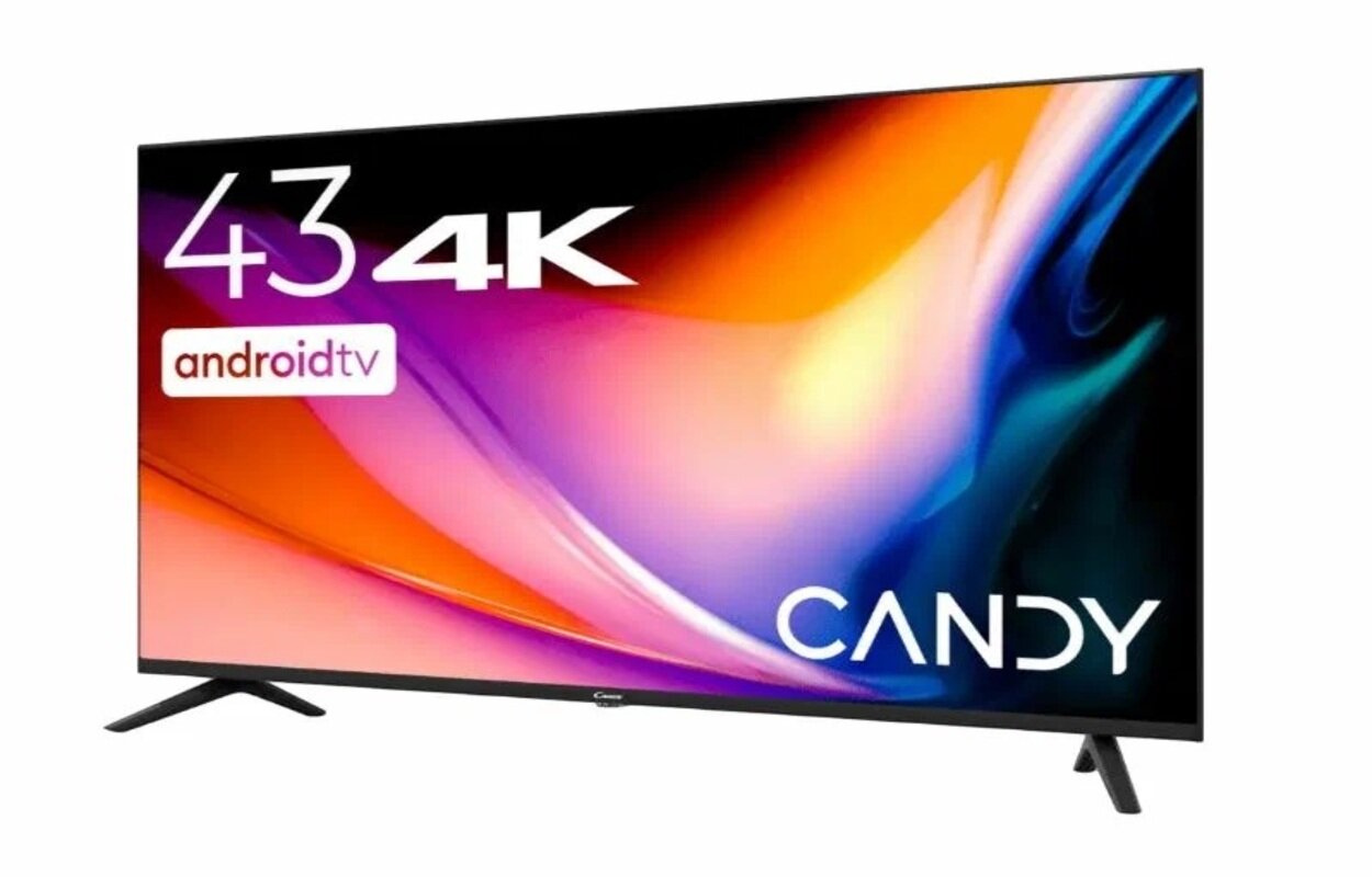 Телевизор Candy UNO 43 UHD, Диагональ 43", 4K UHD, Android TV