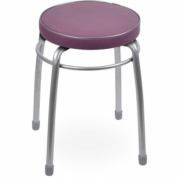 Табурет Nika Фабрик 1, на 4 опорах, круглое сидение 320х320 мм ТФ01