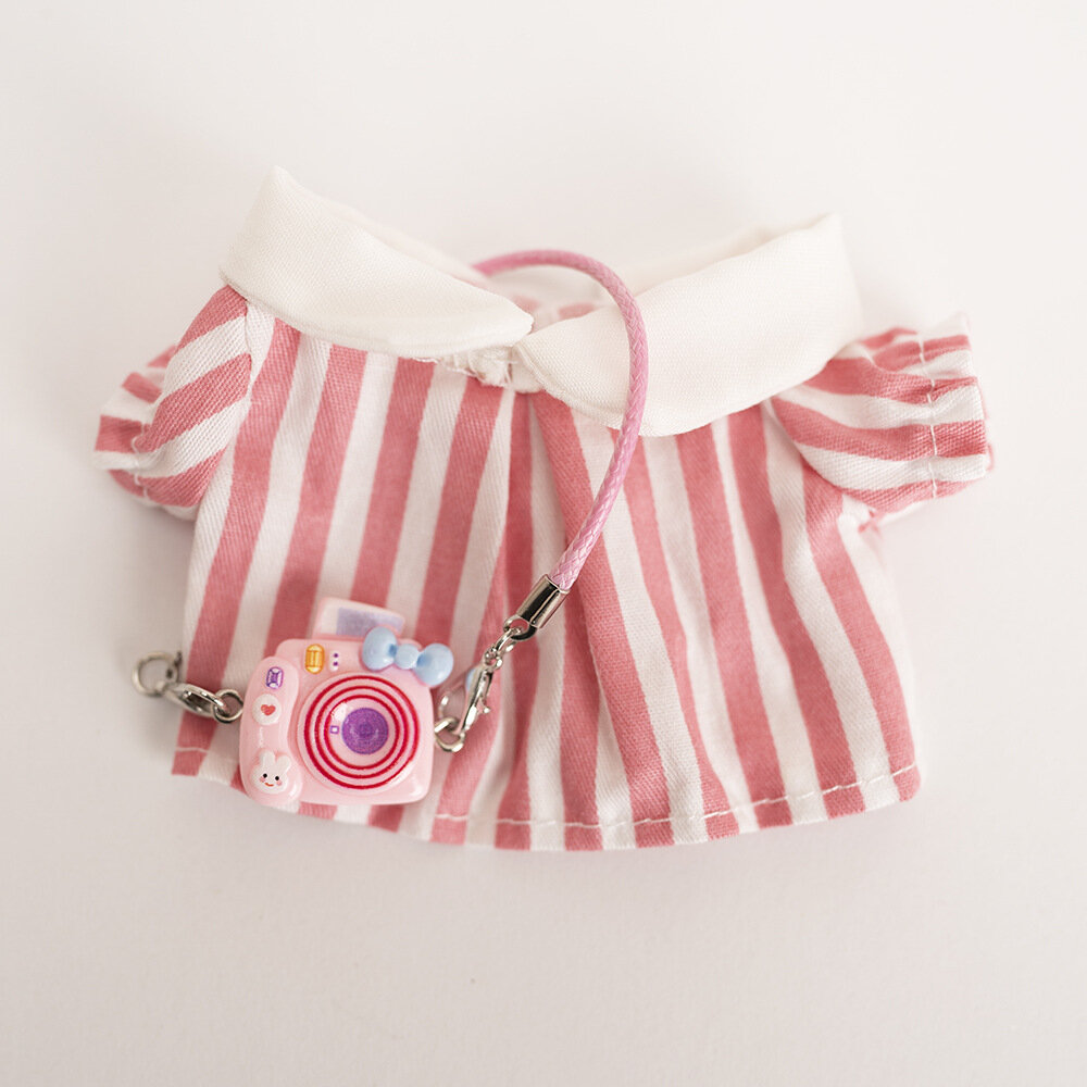 Лабу ткань подвеска кукольный костюм для малышей весенний тур набор labubu кукла плюшевая игрушка кукла камера