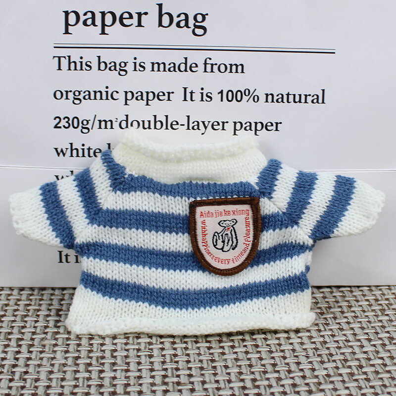 20 см хлопковая кукла, одежда, плюшевая кукла-медведь, плюшевая игрушка, сменный свитер, детская одежда, милые