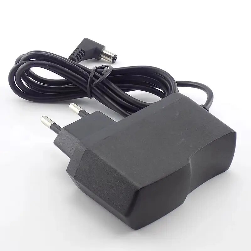 AC 100V-240V to DC 9V 1A 1000ma Кабель адаптера питания внутри отрицательного адаптера переменного тока 1000ma Источник питания с вилкой европейского стандарта Преобразователь 5,5x2,5 мм