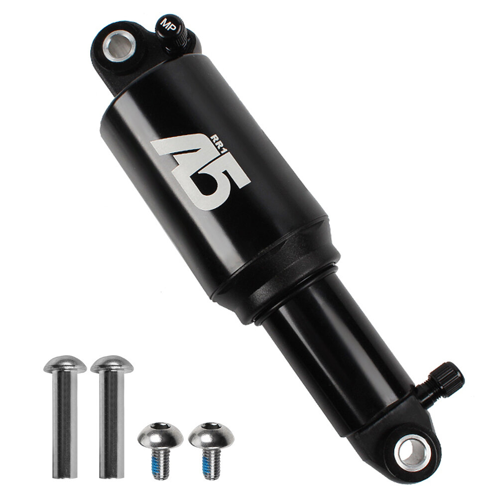 KS A5 Амортизатор Задний Воздушный для Горных Велосипедов и Горных Складных Велосипедов с Одной или Двумя Воздушными Камерами MTB, Длина От Ушка До Ушка 125mm / 150mm / 165mm / 190mm, Материал Алюминиевый сплав, Вес 170-205g / 0.3-0.4lb, Вес Упаковки