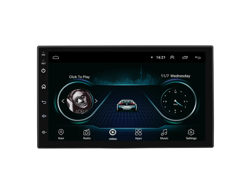 7 Inch 16G Memory Touched Screen Car BT MP5 Player Universal GPS Navigation WIFI для Android 8.1 System
