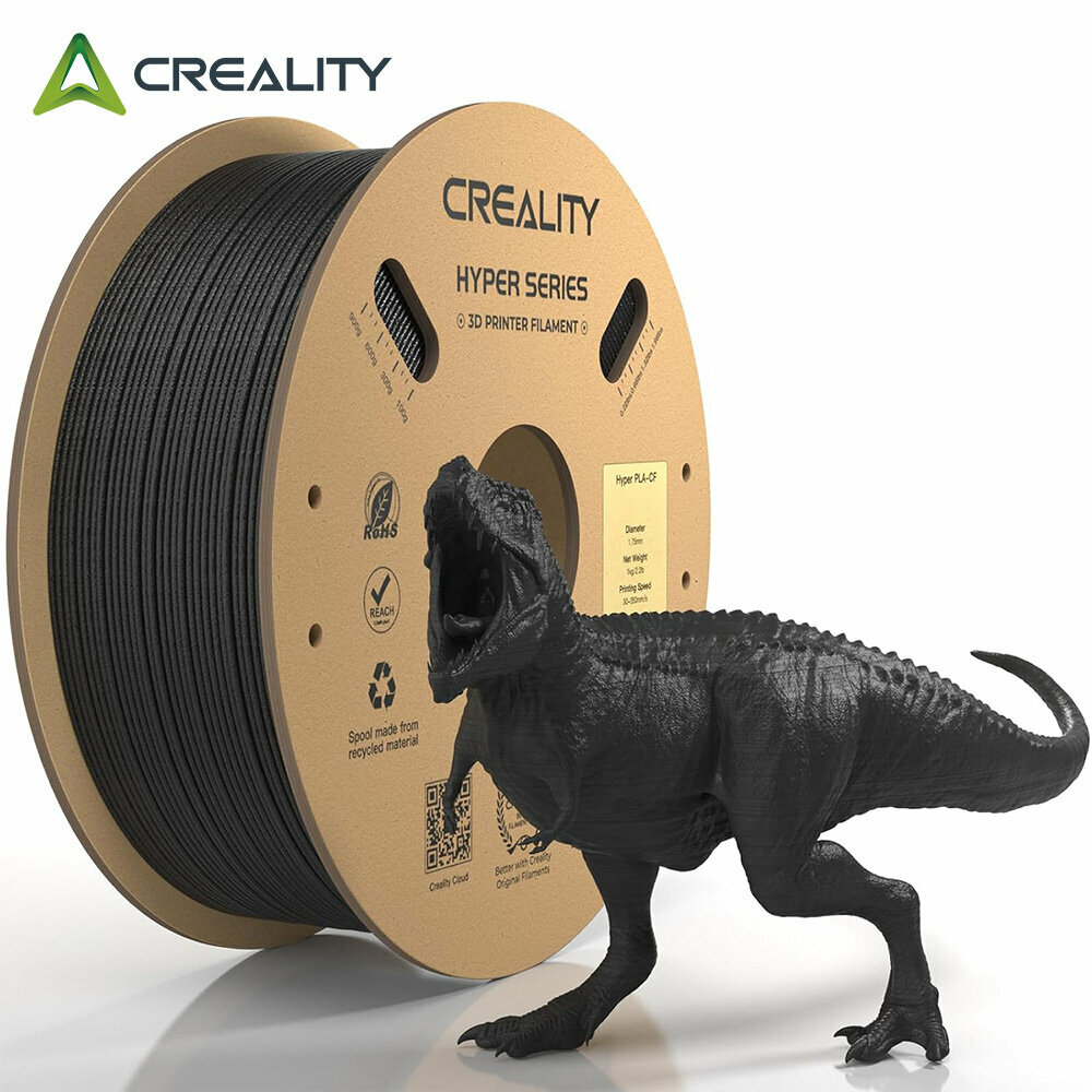 Нить для 3D принтера Creality Hyper PLA-CF "Ochre", 1 кг, 1.75 мм