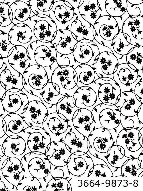 Ткань для пэчворка Classic Cottons "Черное и белое", 100% хлопок, 110 см