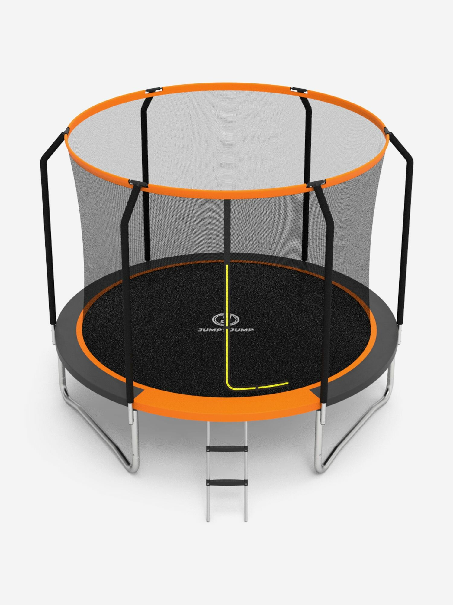 Батут детский каркасный JUMPY JUMP ETOMVHNVI4 с защитной сеткой, диаметр 306 см