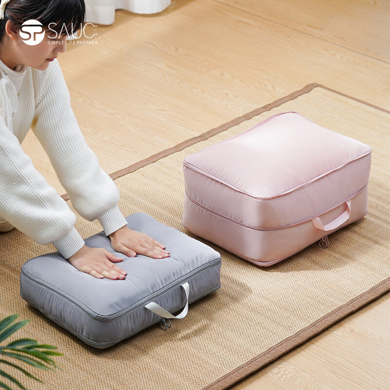 Пуховик сумка для хранения дорожная одежда компрессионная сумка портативная отделка чемодана одежда специальная сумка
