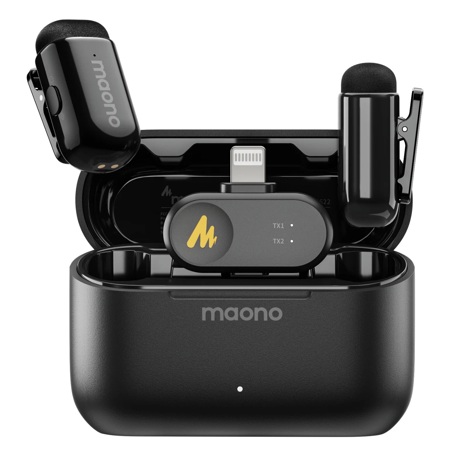 MAONO T1mini Беспроводной Петличный Микрофон для Телефона T1 mini Ltg withCase