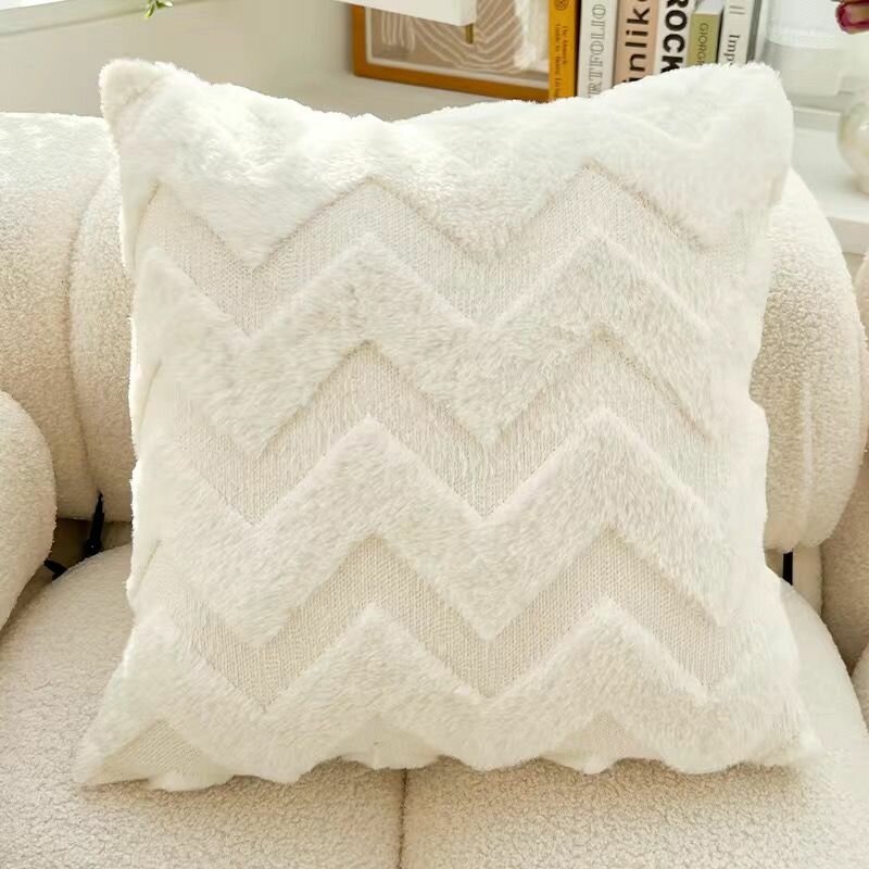 Современная подушка для дивана в гостиной, 3D асимметричная подушка с перекрученными полосками, наволочка для подушки в европейском и скандинавском стиле для спальни