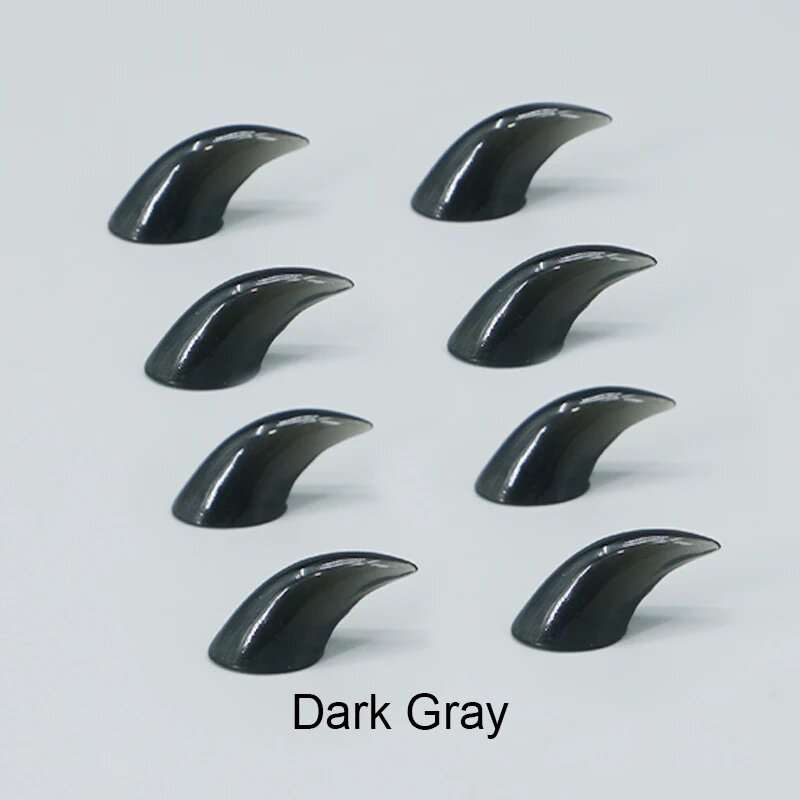 Смоляные когти для косплея 8 шт. Серый, Dark Gray