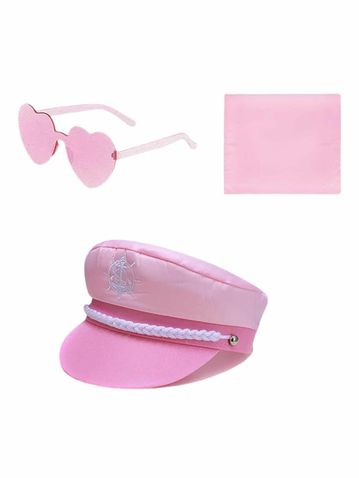 Набор костюма капитана яхты, аксессуары моряков, шляпа