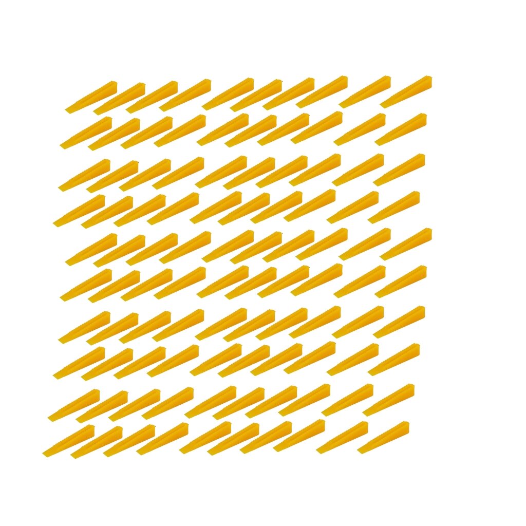 100шт Распорки Для Плитки Пластиковая Система Выравнивания Плитки Многоразовые Клинья Для Выравнивания Уровня Укладки Красный Выравниватель Настенный Инструмент Для Укладки Плитки