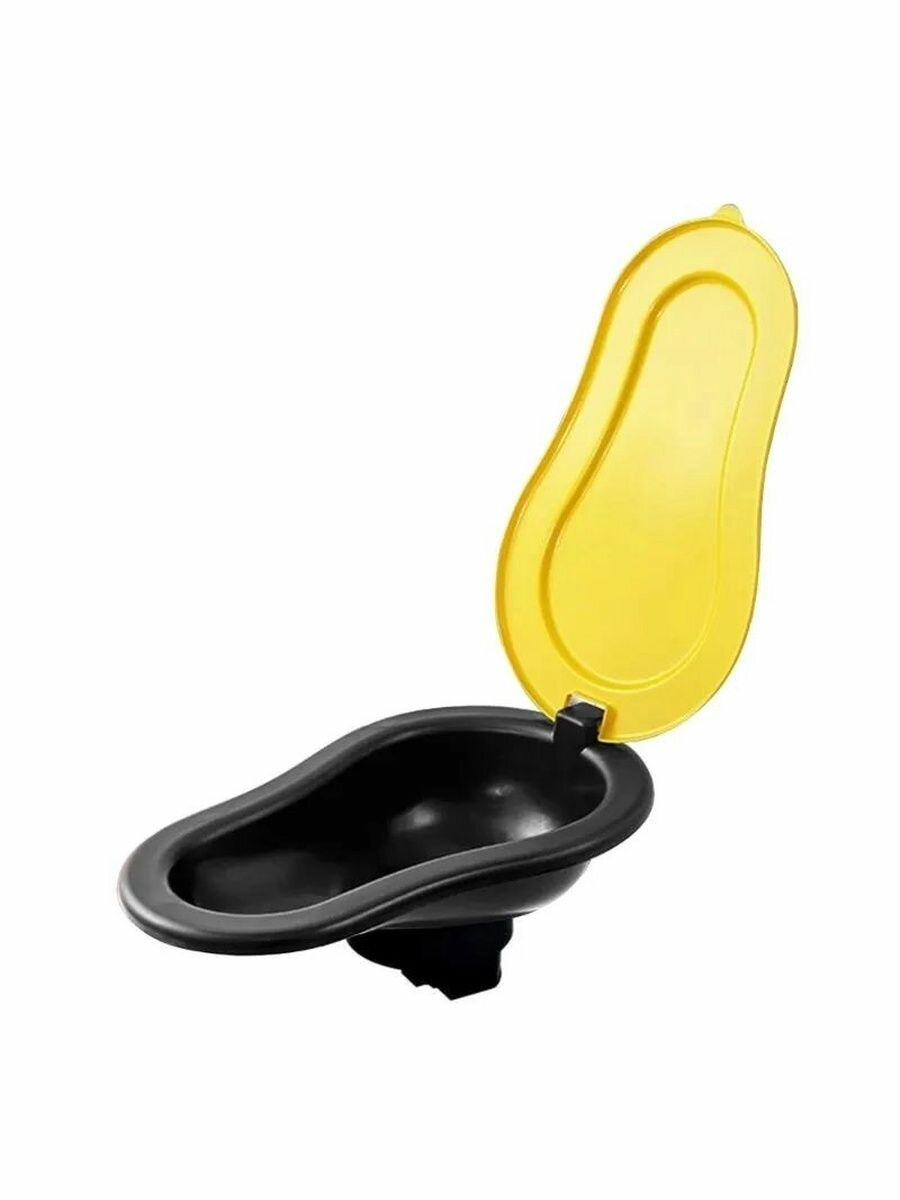 Пластиковый временный туалет с крышками для кемпинга