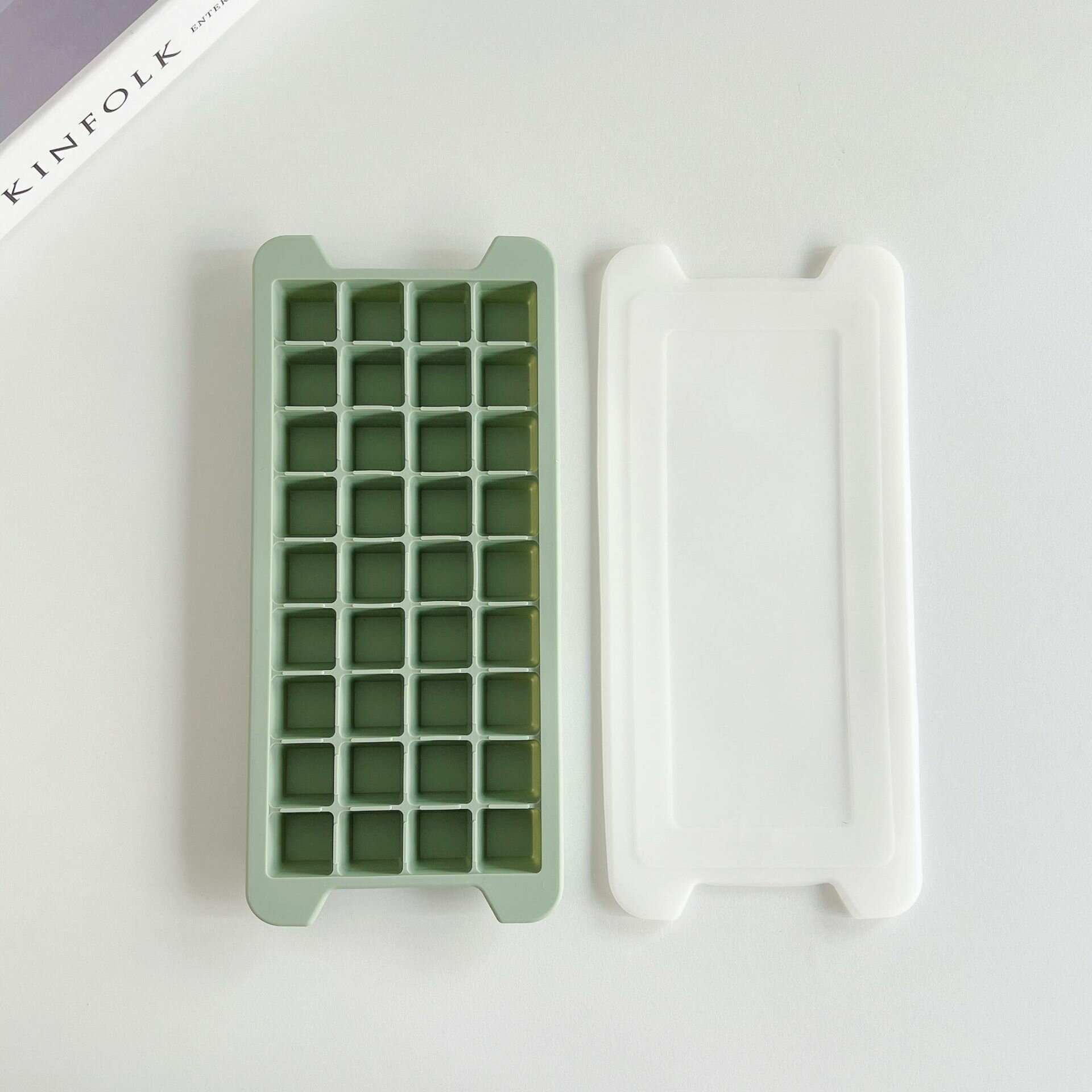 Силиконовая форма для льда, летняя, для самостоятельного изготовления, маленькая, на 36 ячеек, для ледяных кубиков, для