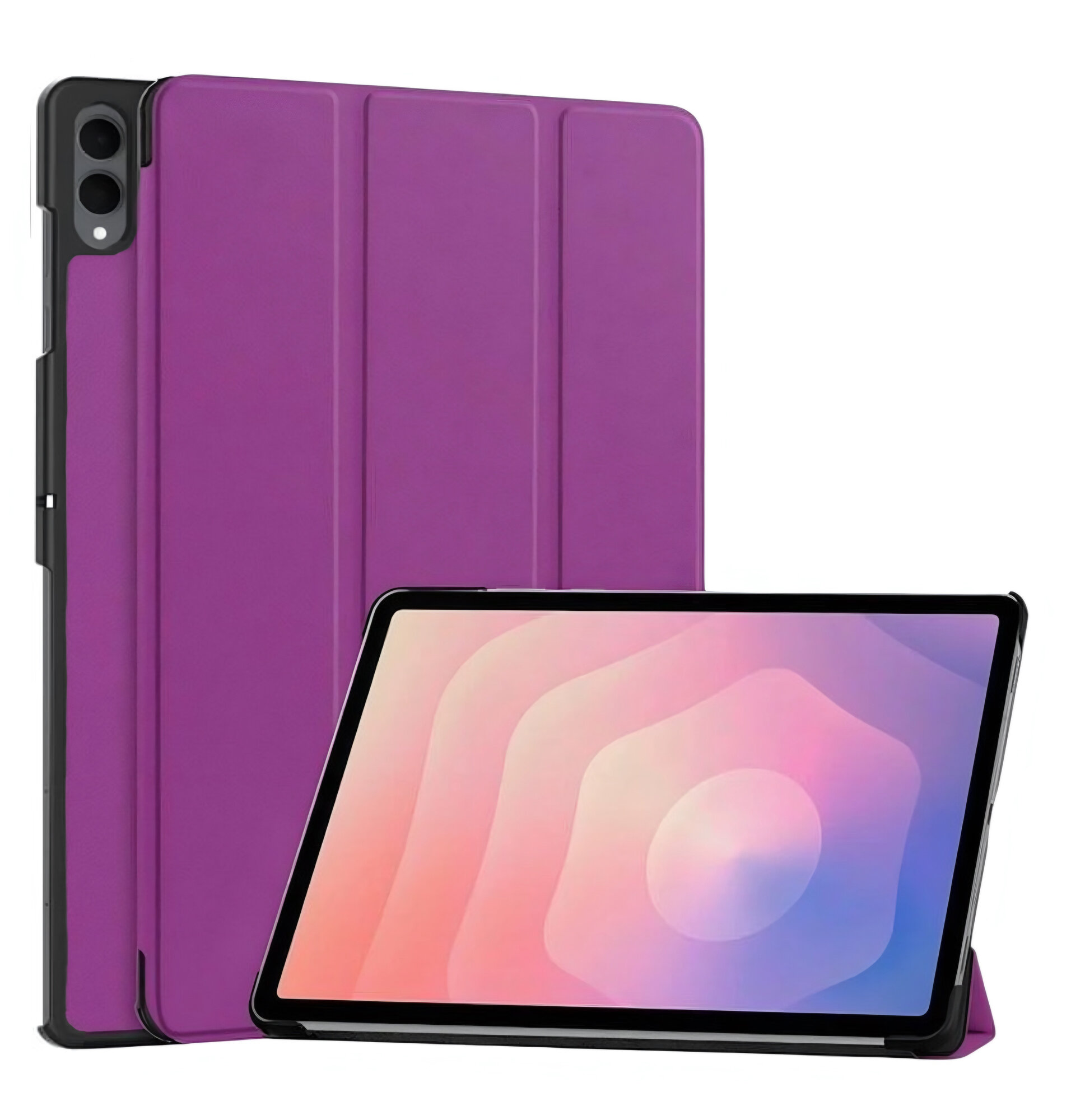 Чехол-книжка для Samsung Galaxy Tab S11 Ultra фиолетовая