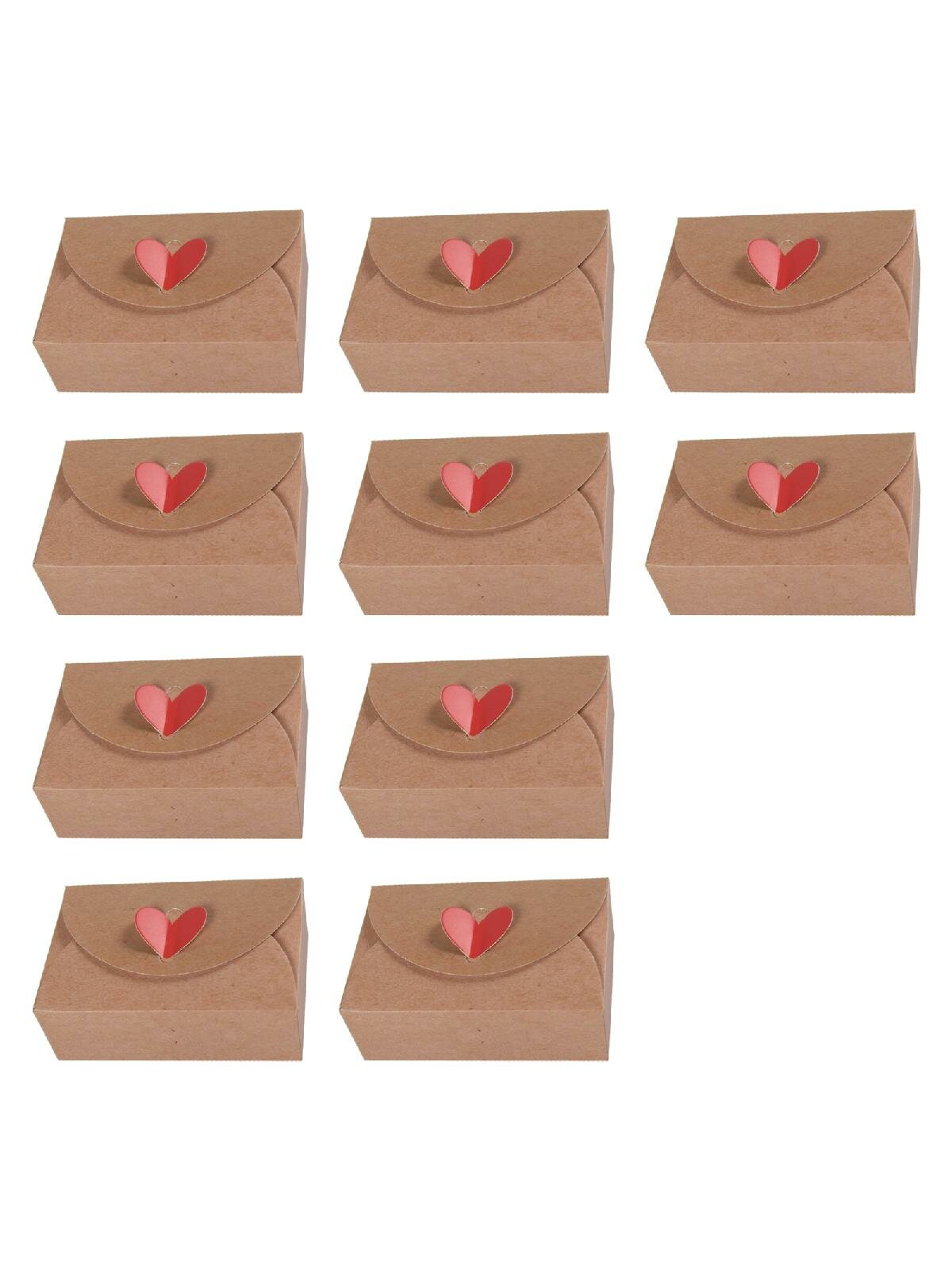 Фестивальный подарочный конверт в виде сердца С защелками в виде сердца Дни рождения Юбилеи Использование