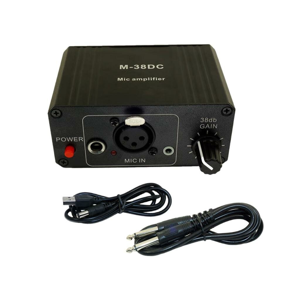 Микрофонный предусилитель для живых выступлений, С кабелем 6,35 мм