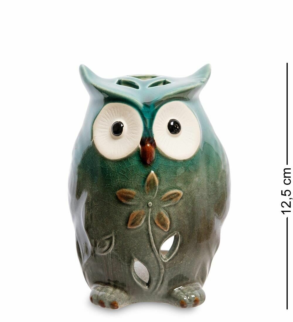 Подсвечник Сова A2137827 разностор, Керамика
