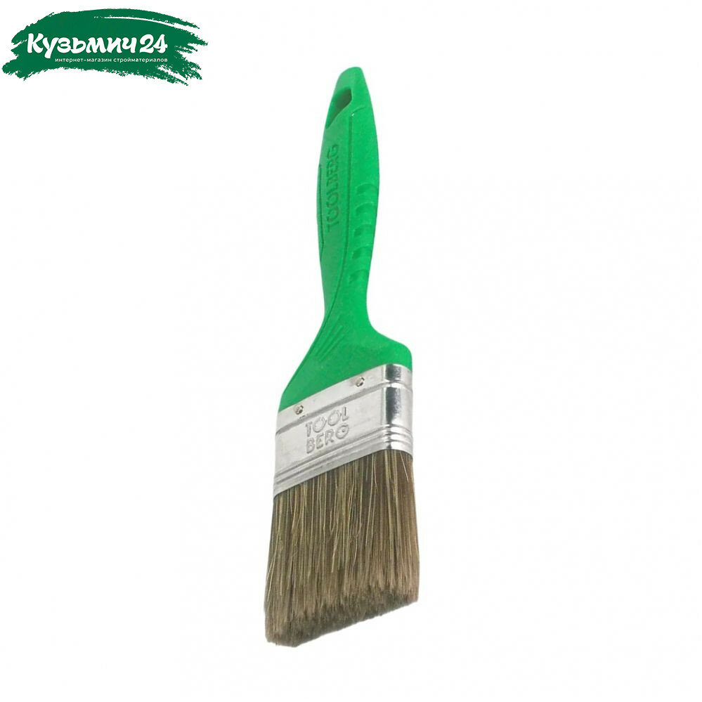 Кисть плоская Toolberg Текстура-Эксперт 0112324, смешанная щетина, 63 мм, пластиковая рукоятка
