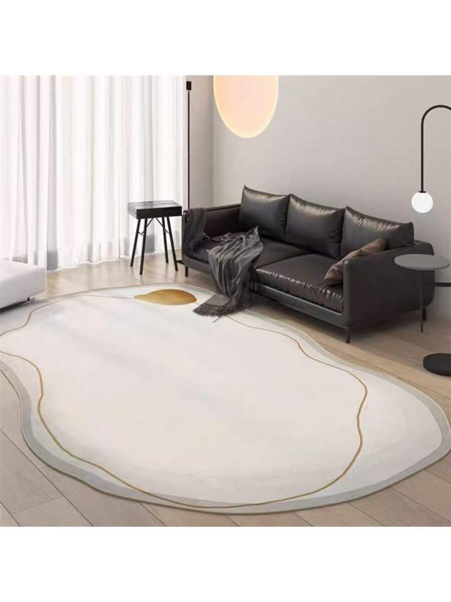 Ковер неправильной формы для гостиной, покрывало для дивана