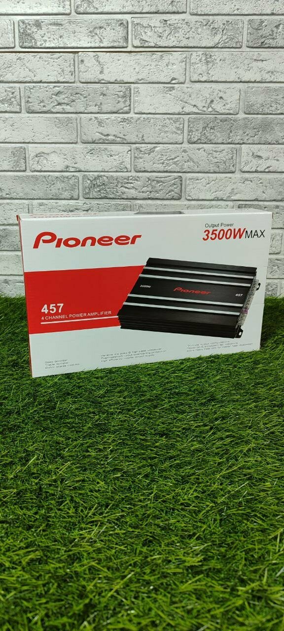 Усилитель звука, усилитель 4 канальный, усилитель звука автомобильный пионер 3500W