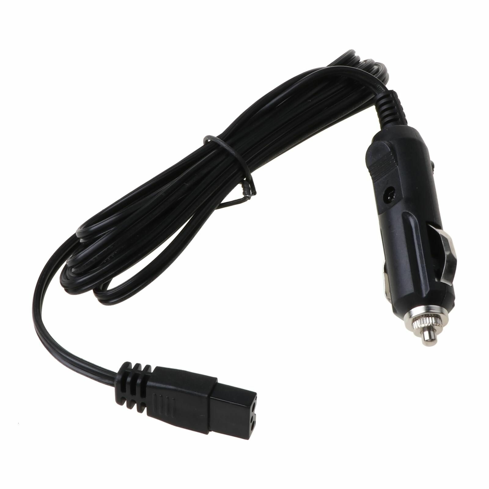 12V 10A удлинительный кабель с гнездом прикуривателя, Черный