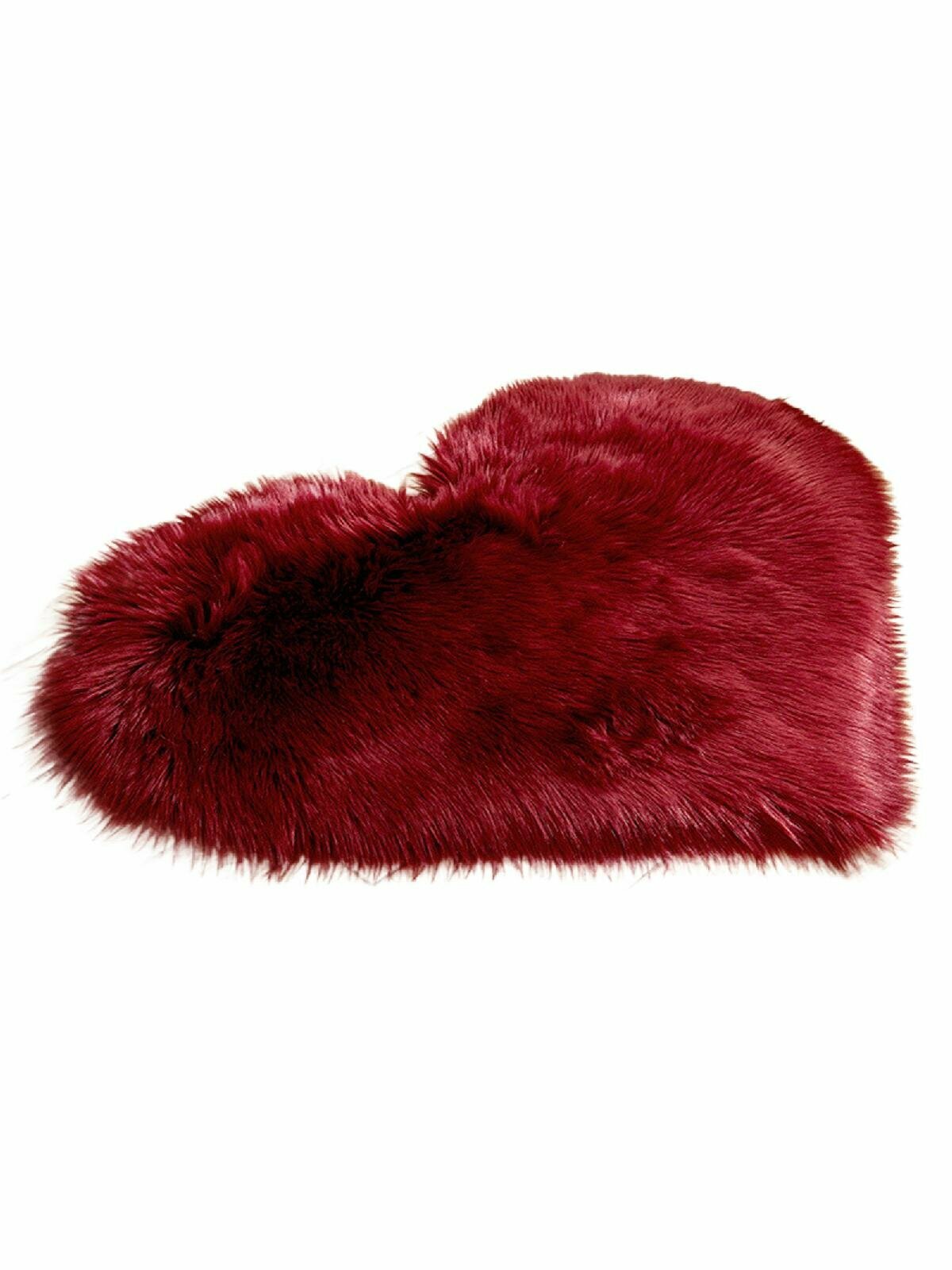 Коврики в форме сердца из искусственной овчины Пушистые Коврики из Пушистого Мягкого плюша Декоративные