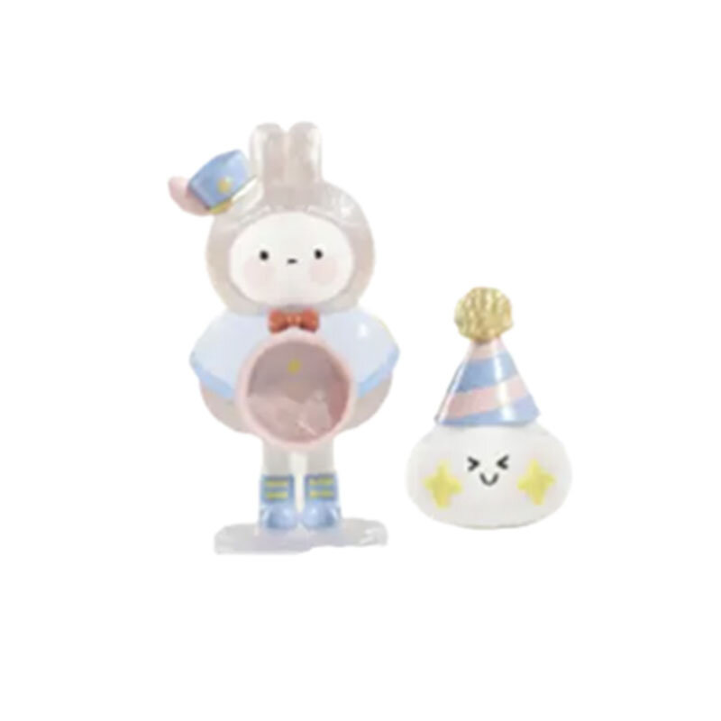 POP MART Playland Gathering Мистические боксы унисекс, Confirmed-BOBO&COCO Icing Sugar Bunny (Open)