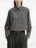 Рубашка Pinstripe cropped shirt
