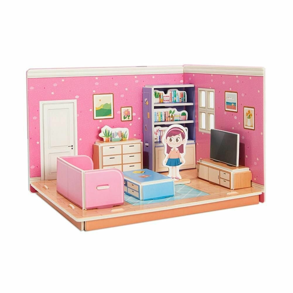 Бумажный пазл 3D Дом своими руками