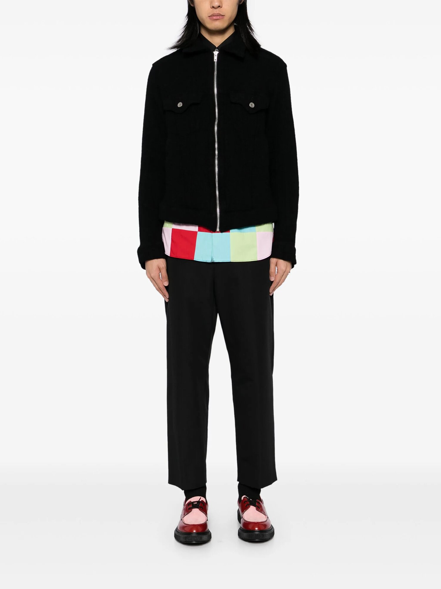 Куртка спортивная BLACK COMME des GARCONS, размер XL, черный — фото 1