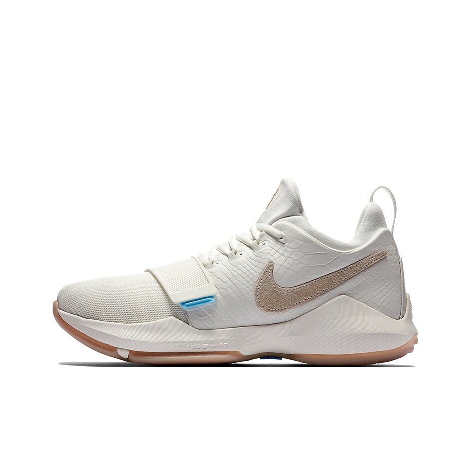 Кроссовки NIKE PG 1, размер EU 44.5 стопа (28.5CM), белый, — фото 1