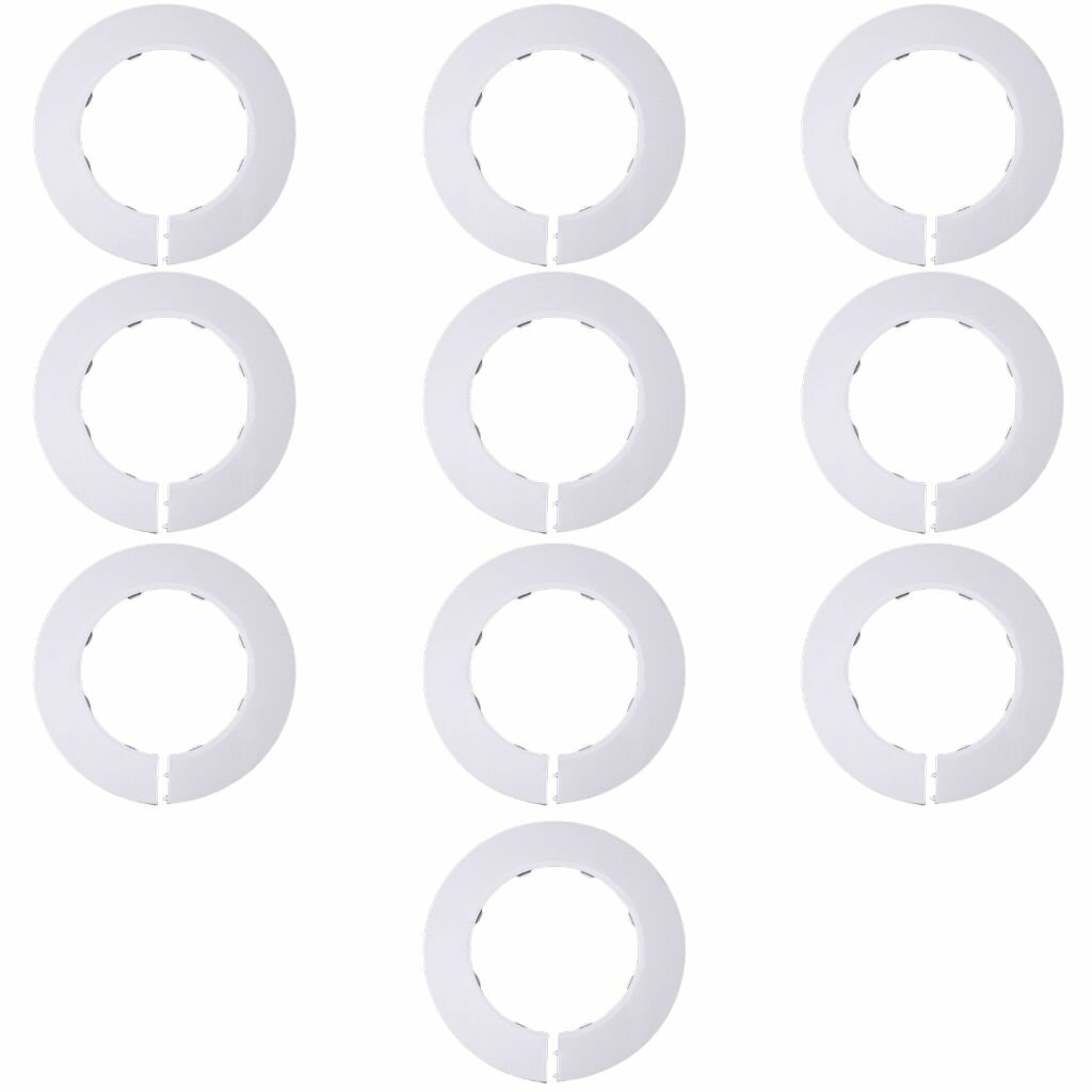 (10 шт.) Декоративное кольцо для трубы отопления - тип 25 27