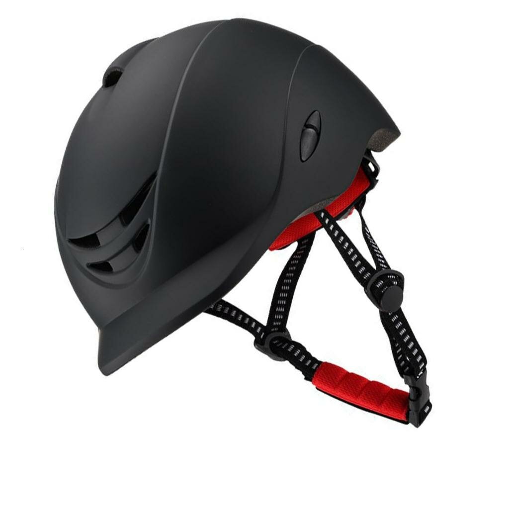 Удобный и безопасный шлем для верховой езды, Черный - M