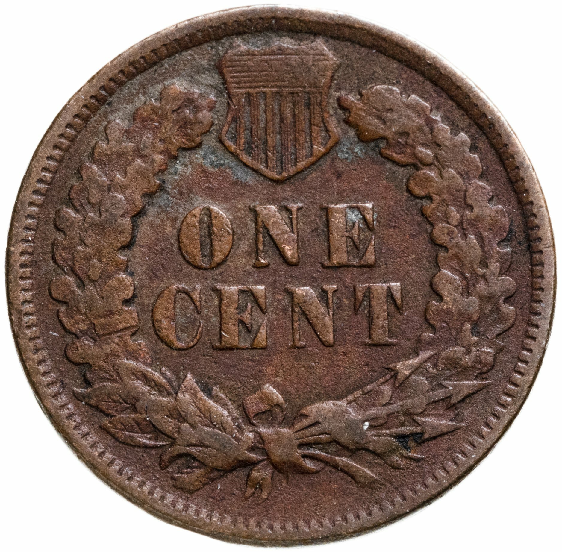 США 1 цент 1901 "Indian Head Cent", Бронза, в сохранности VF
