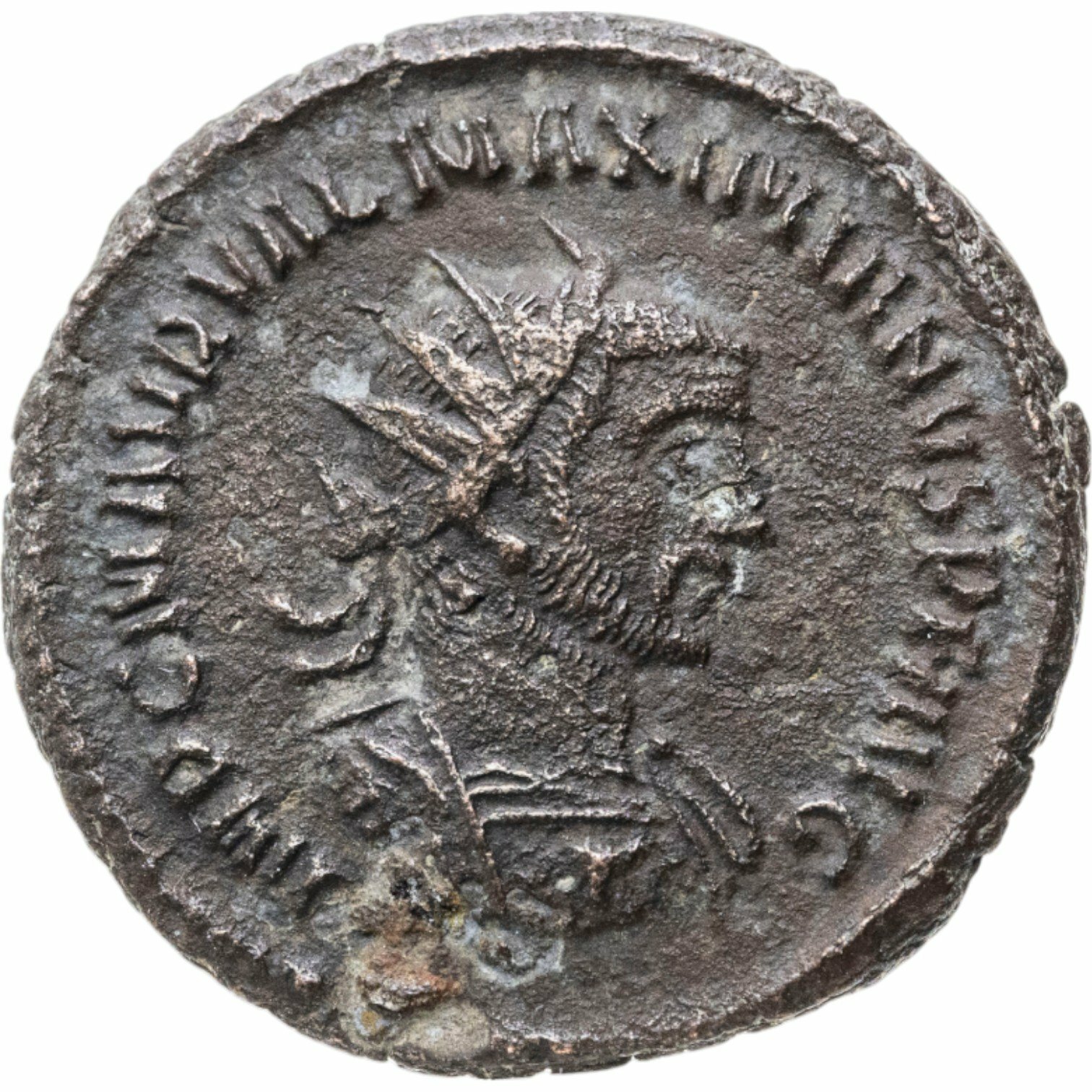 Римская империя, Максимиан Геркулий, 286-305 годы, Антониниан , Медь, в сохранности VF-XF
