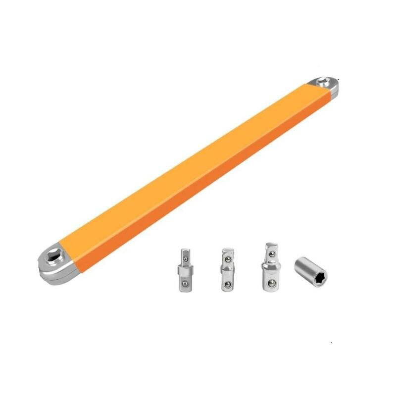 Удлиненный храповой ключ 39 см для автосервиса, Оранжевый.