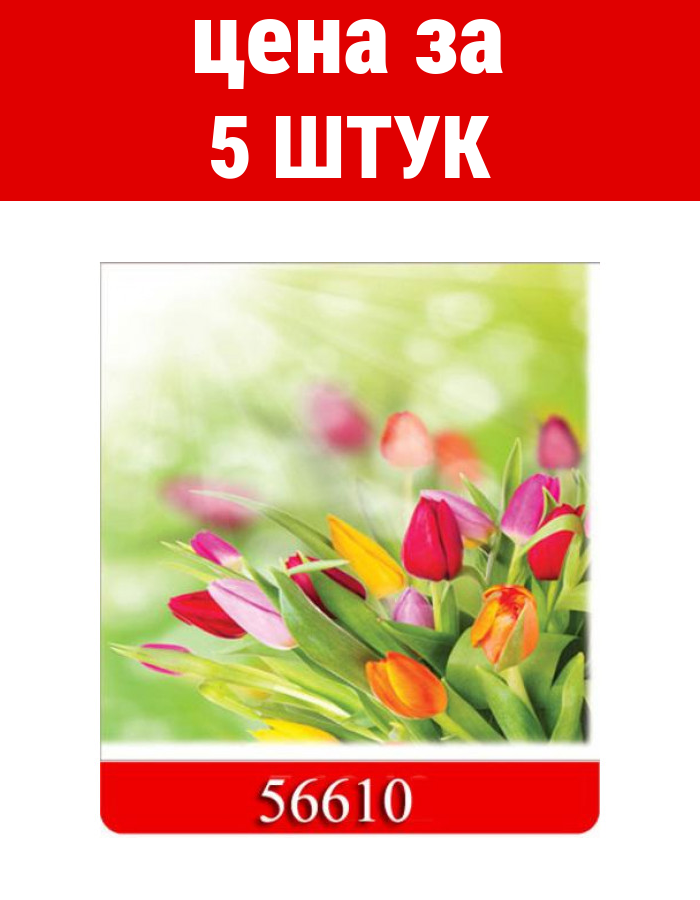 Комплект 5 шт, салфетки бумажные 3-СЛ 20Л "лори" триумф 56610