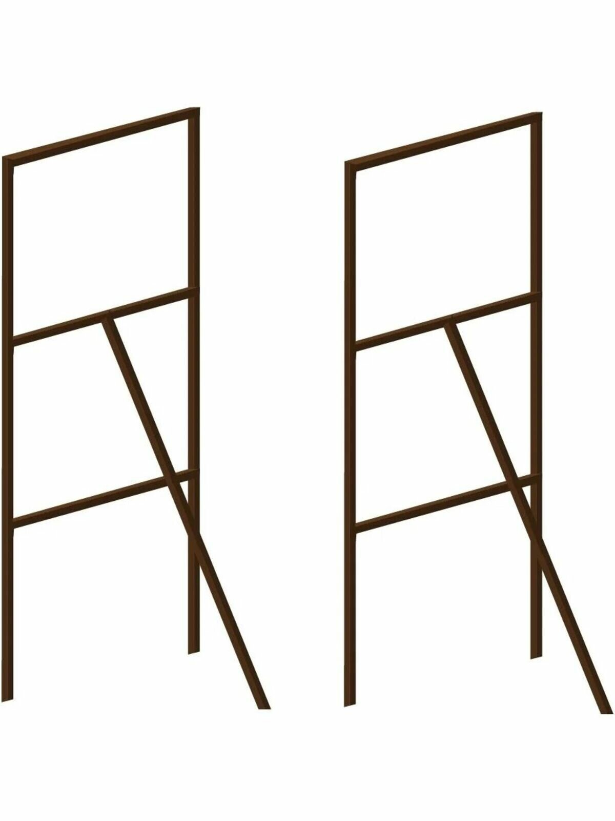 Опора для малины найди коричневая GO8014