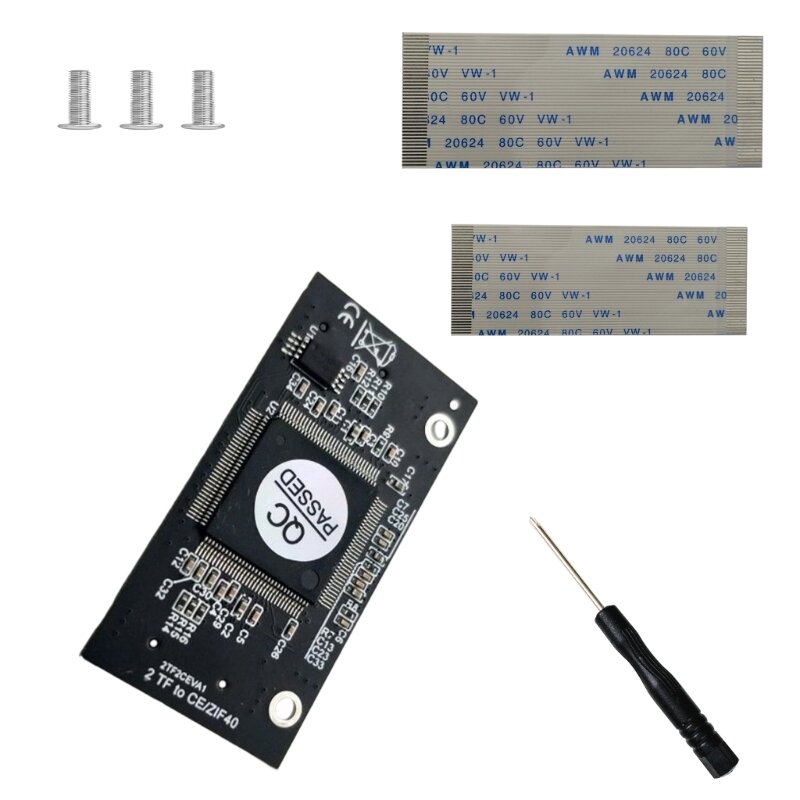 Двойная TF-карта для ZIF SATA SSD-адаптеры для ноутбуков Игровые консоли Быстрая скорость передачи данных до 300 МБ/с