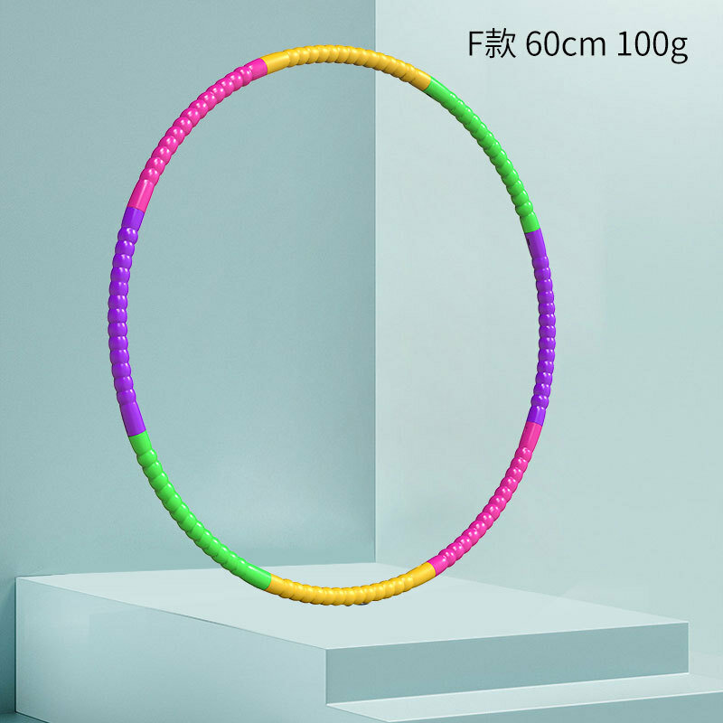 Хула-хуп Ruiyuan для детей и учеников начальной школы, съемный фитнес-сплайсинг спортивный хуп, специально для взрослых, хула-хуп для командного творчества