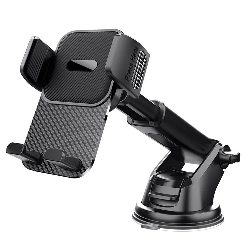 Автомобильный держатель для сотового телефона, крепление для сотового телефона на приборную панель, лобовое стекло, автомобильный держатель для сотового телефона, Поддержка IPhone, подходит для смартфонов 4,7-7 дюймов, автоматическая поставка