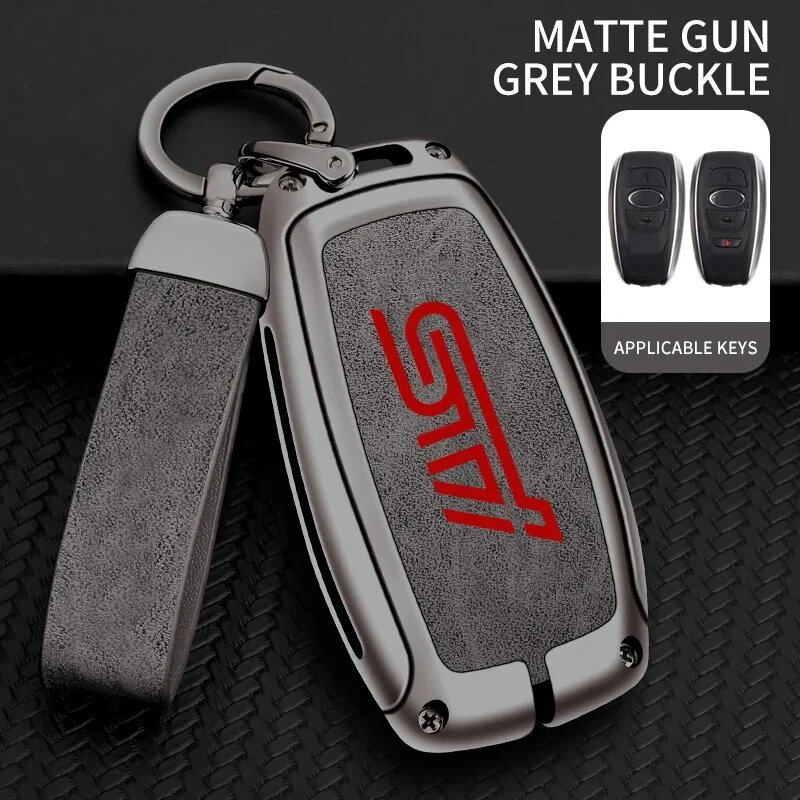 Автомобильный чехол для ключей из цинкового сплава, сумка для Subaru STI Brz Wrx Xv Ascent Forester Outback Impreza Legacy, металлический ключ для ключей, аксессуары