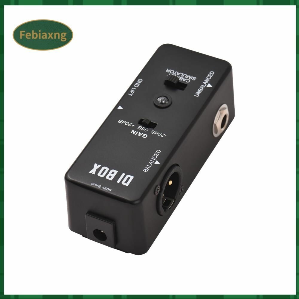 Электрогитарный DI бокс, LED индикатор, для качественного звука